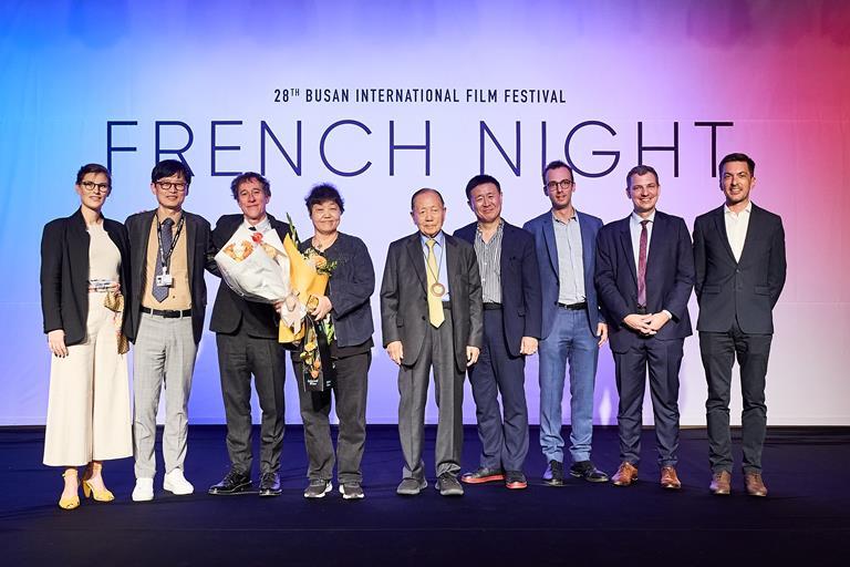 In pictures: Korean auteur Yim Soon-rye receives honour from Bertrand ...